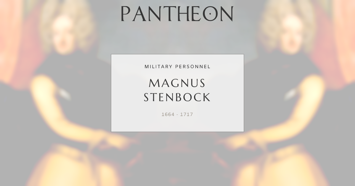 Magnus Stenbock Biography | Pantheon