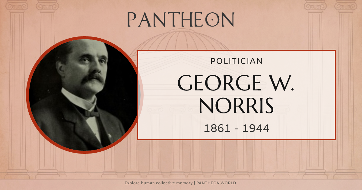 George W. Norris Biography | Pantheon