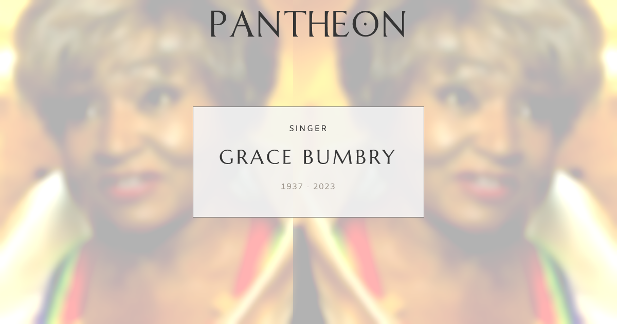 Grace Bumbry Biography | Pantheon
