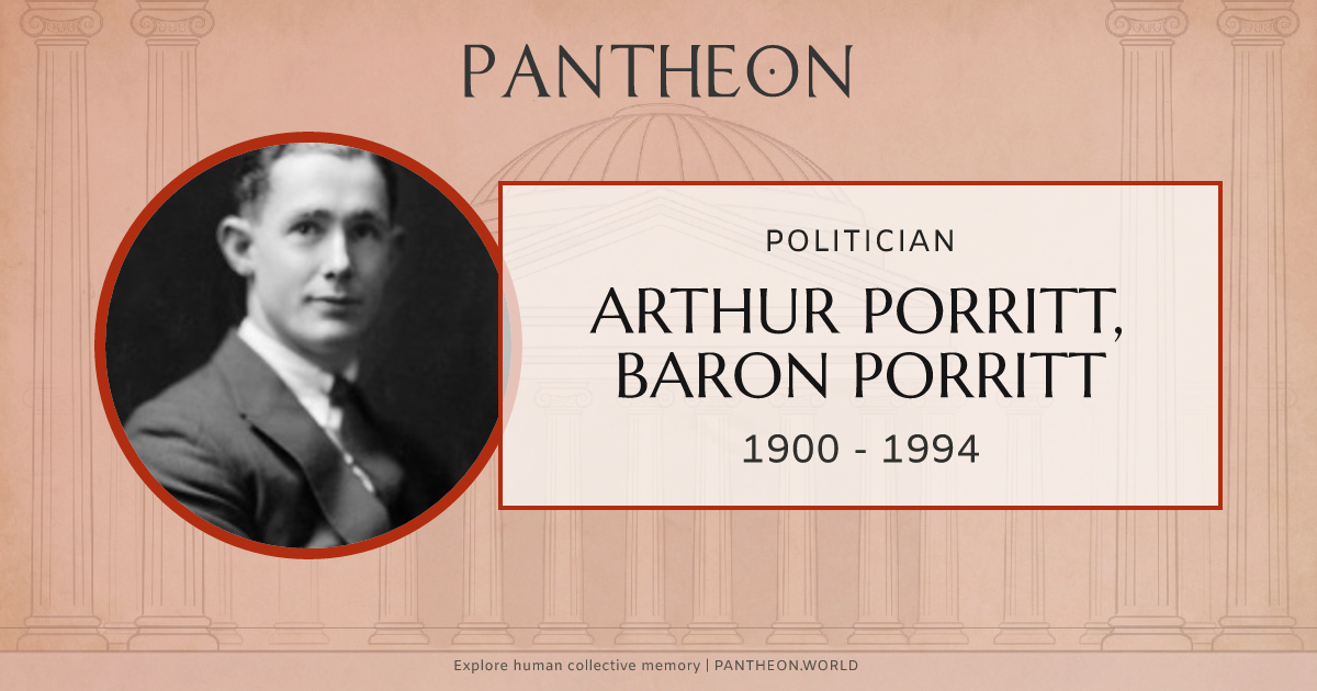 Arthur Porritt, Baron Porritt Biography | Pantheon