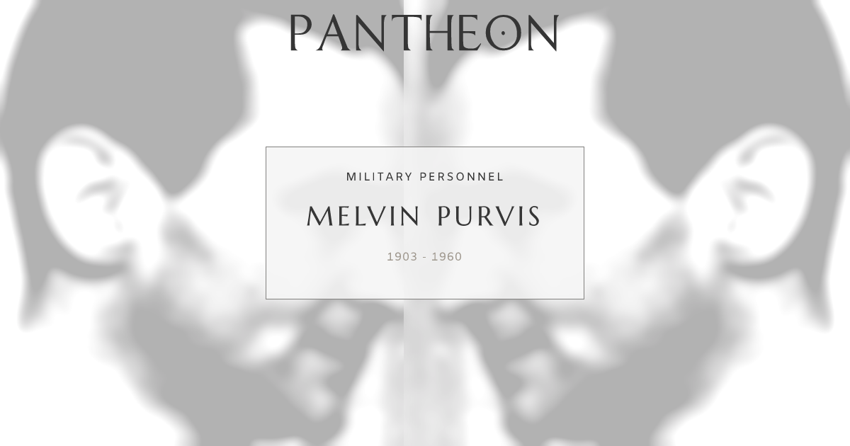 Melvin Purvis Biography | Pantheon