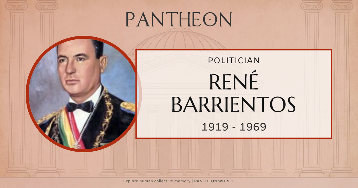 René Barrientos Biography | Pantheon