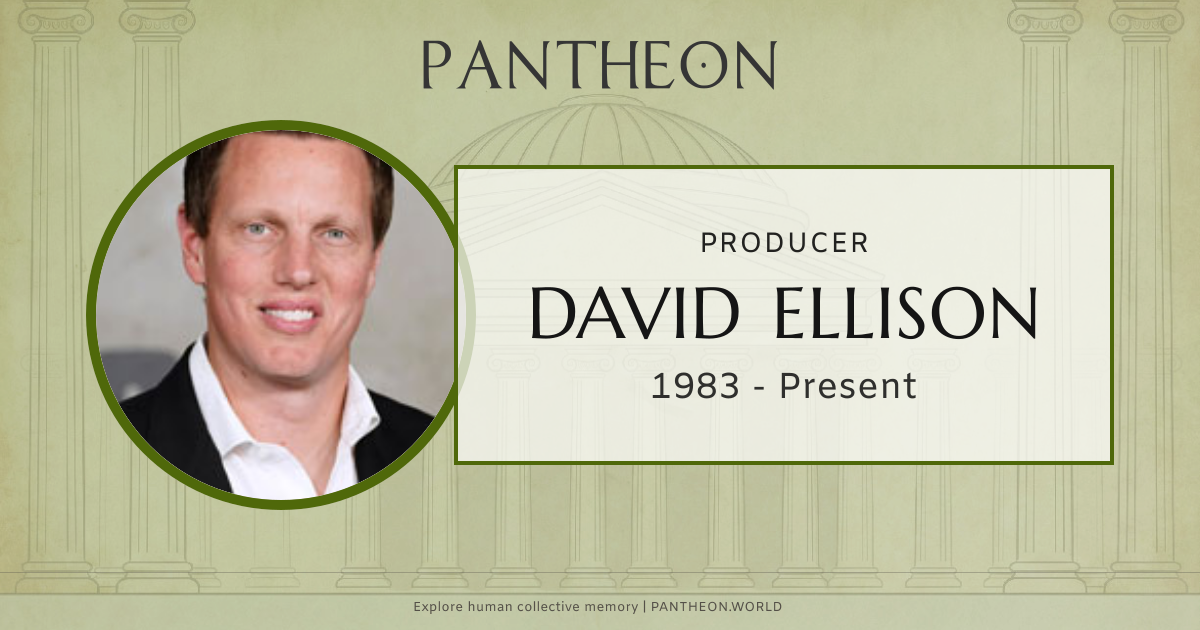 David Ellison Biography | Pantheon