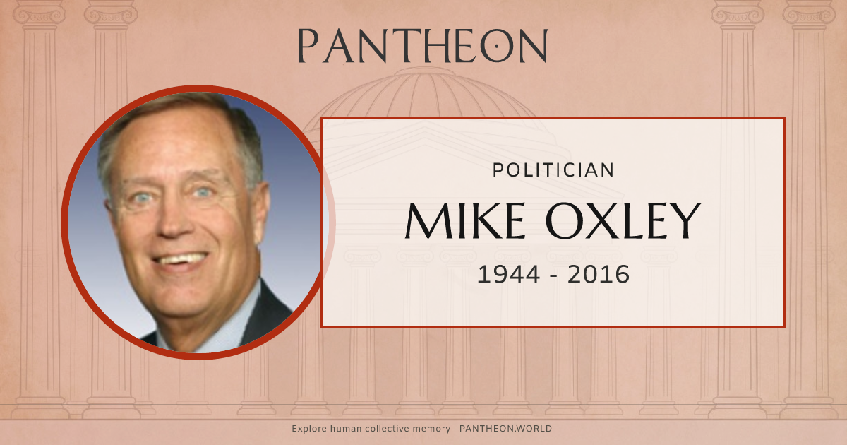 Mike Oxley Biography | Pantheon