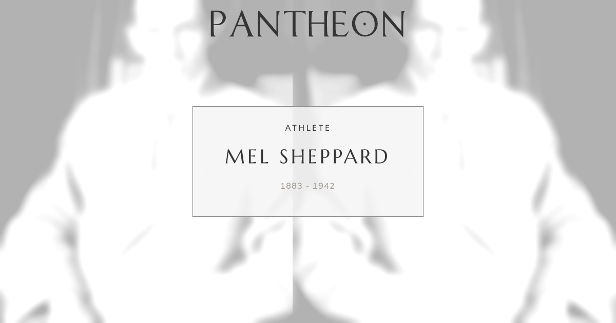 Mel Sheppard Biography | Pantheon