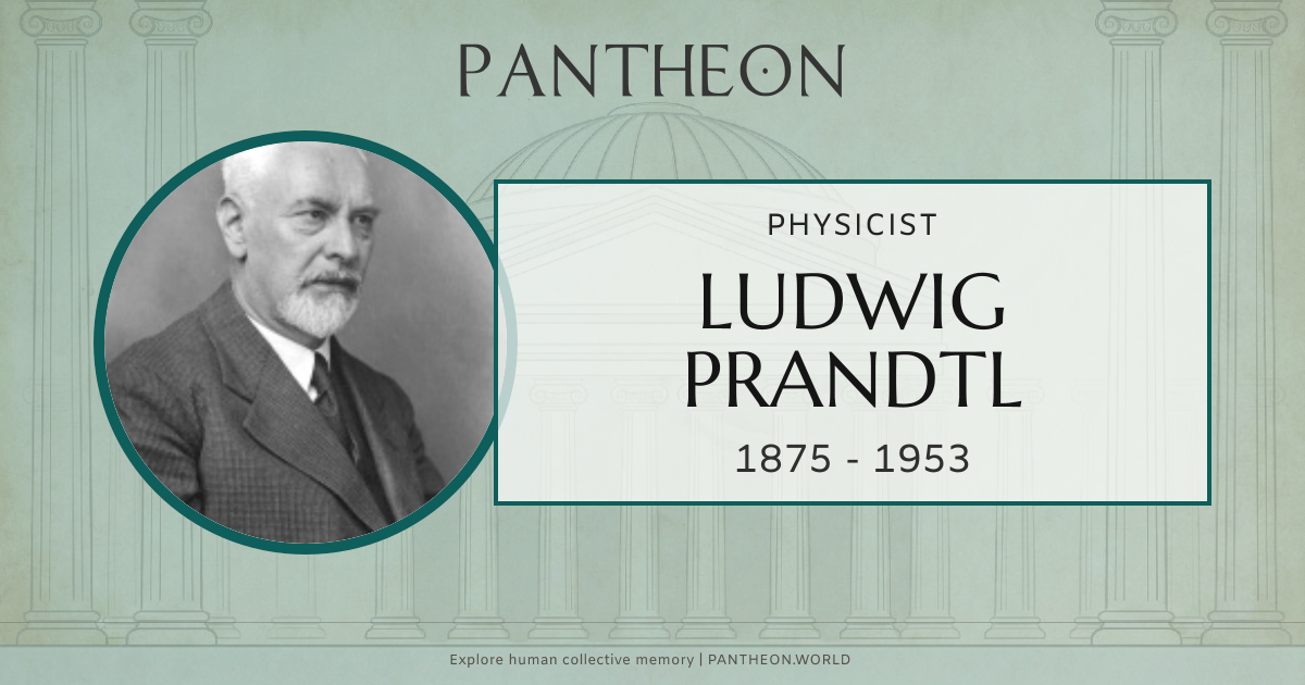 Ludwig Prandtl Biography | Pantheon