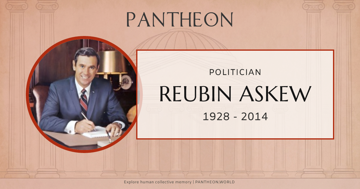 Reubin Askew Biography | Pantheon