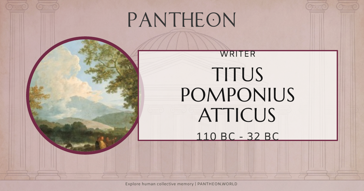 Titus Pomponius Atticus Biography | Pantheon