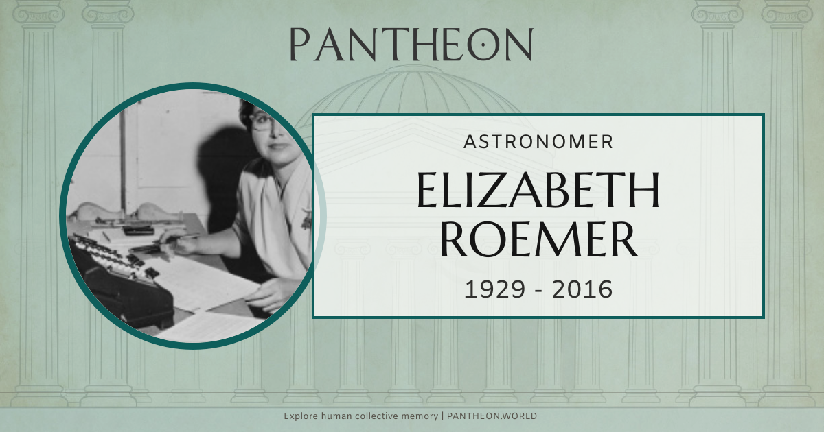Elizabeth Roemer Biography | Pantheon