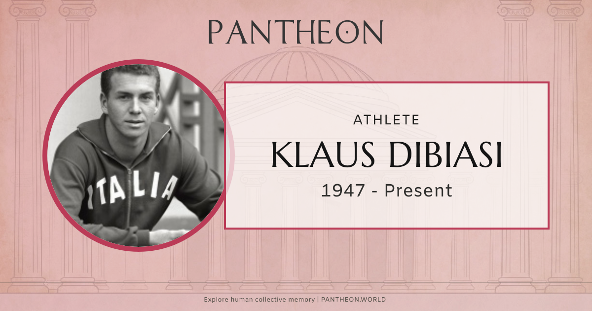 Klaus Dibiasi Biography | Pantheon