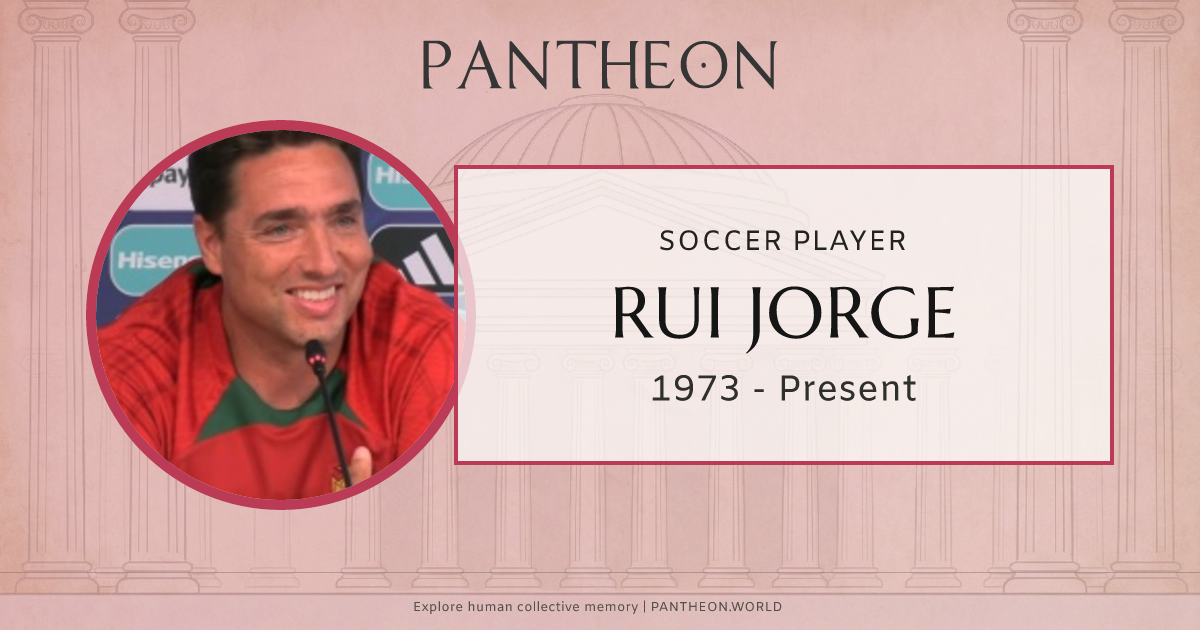 Rui Jorge Biography | Pantheon