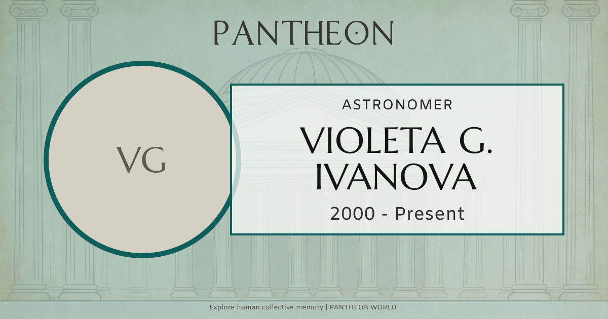 Violeta G. Ivanova Biography | Pantheon