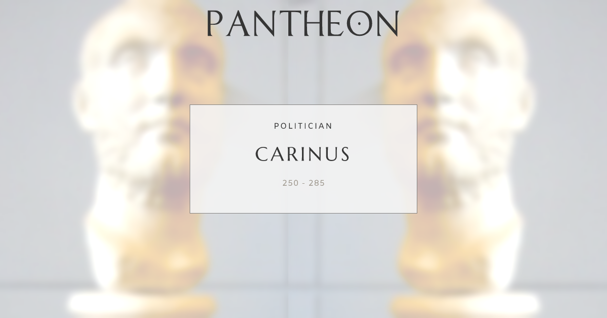 Carinus Biography | Pantheon