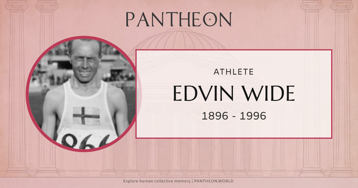 Edvin Wide Biography | Pantheon