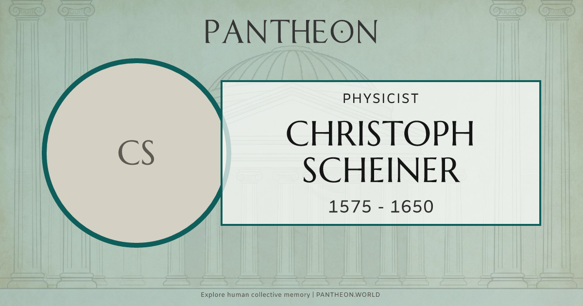 Christoph Scheiner Biography | Pantheon