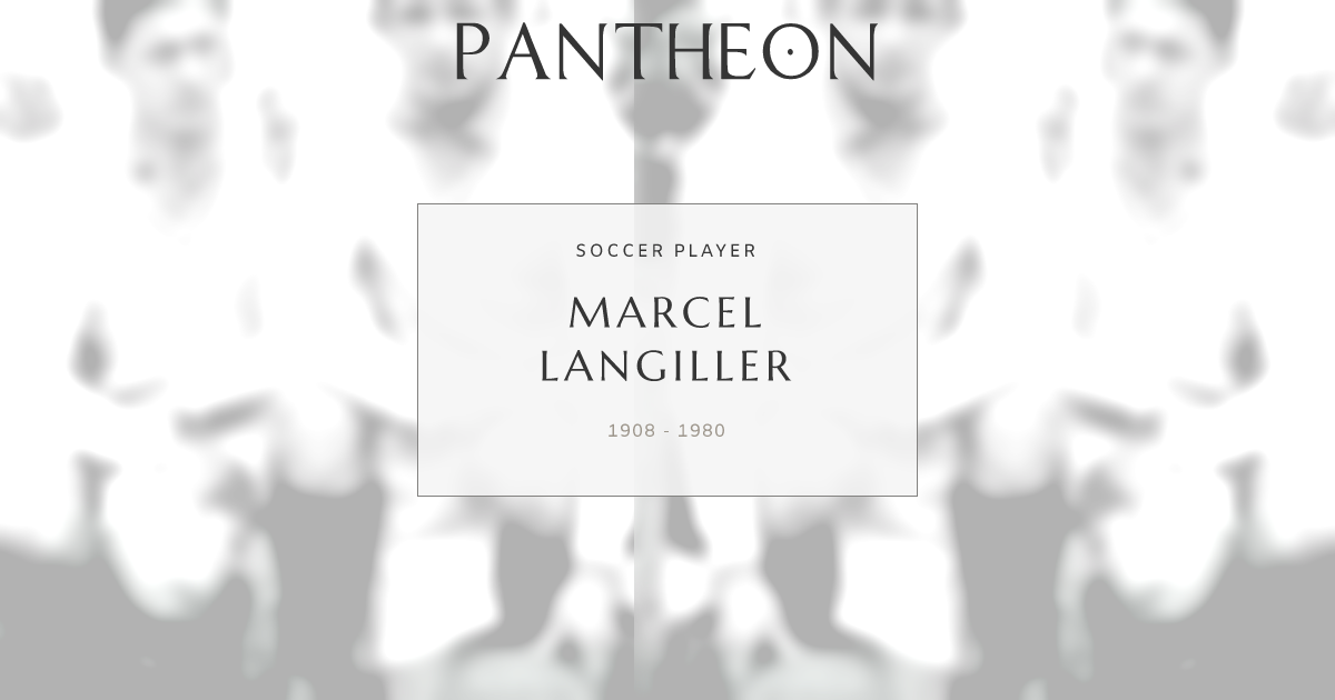 Marcel Langiller Biography | Pantheon
