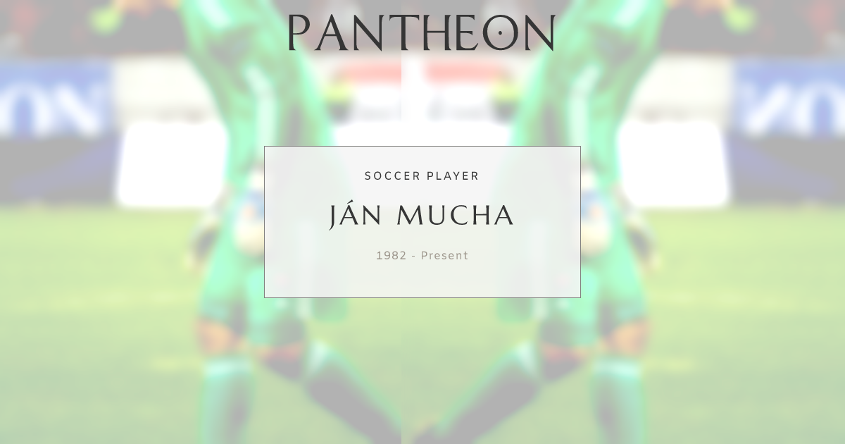 Ján Mucha Biography | Pantheon