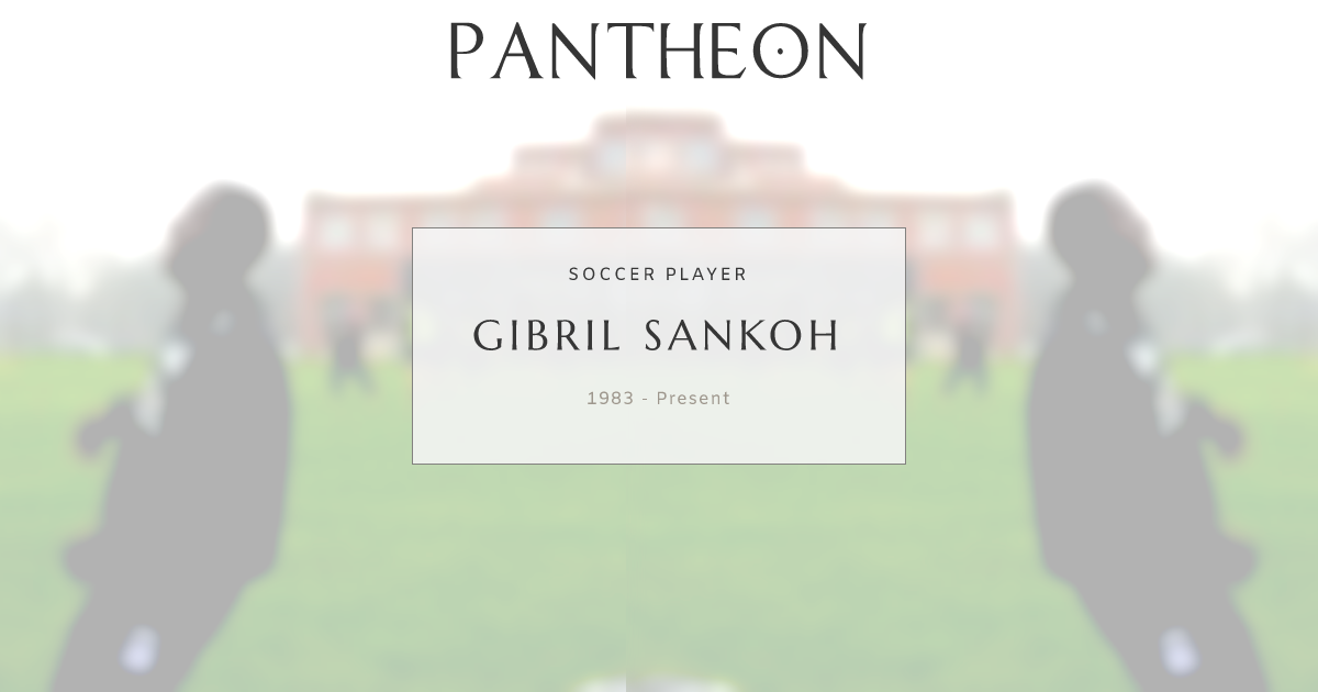 Gibril Sankoh Biography | Pantheon