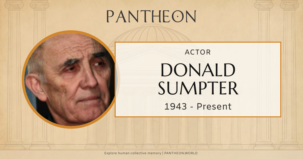 Donald Sumpter Biography | Pantheon