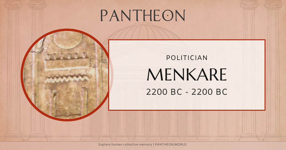 Menkare Biography | Pantheon