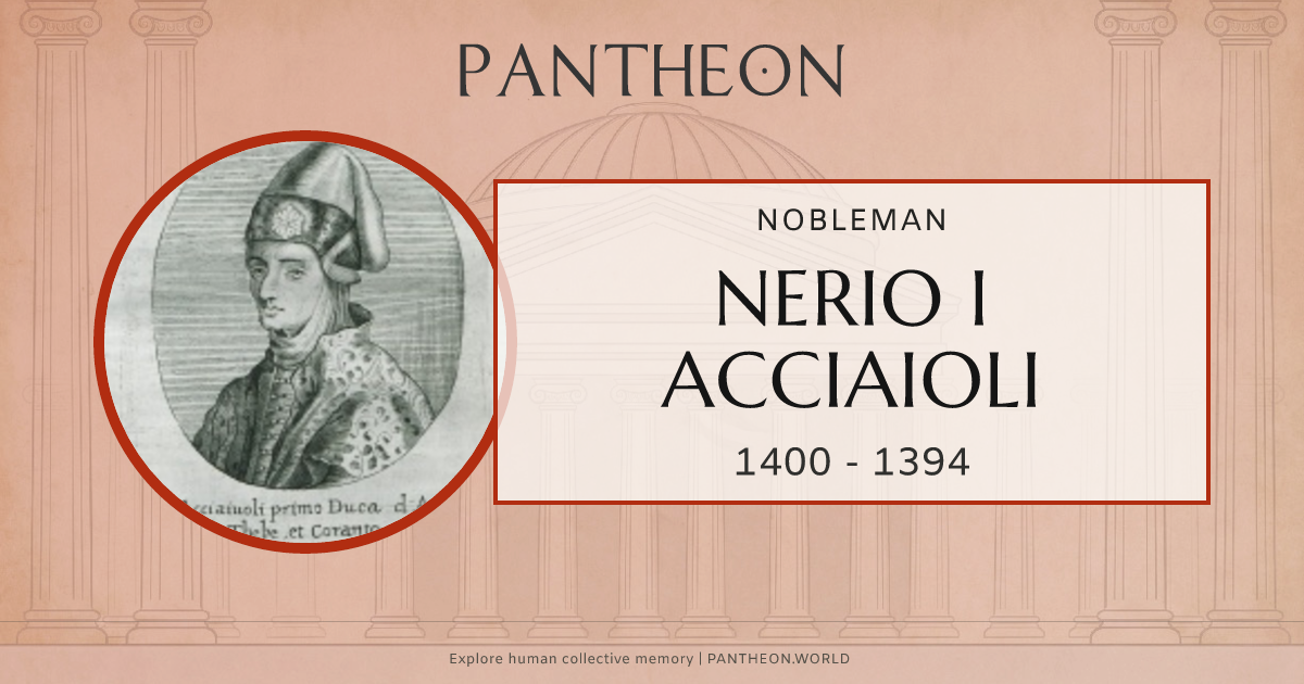 Nerio I Acciaioli Biography | Pantheon
