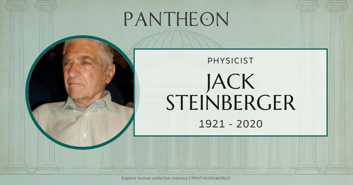 Jack Steinberger Biography | Pantheon