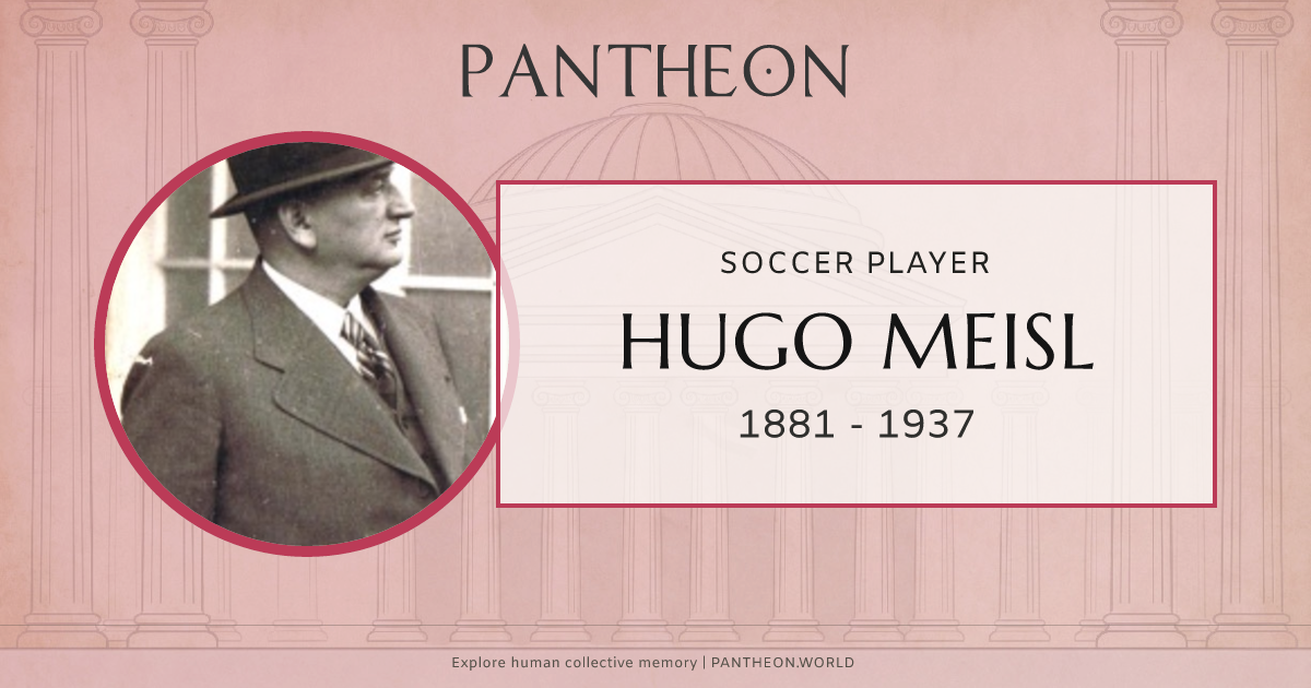 Hugo Meisl Biography | Pantheon