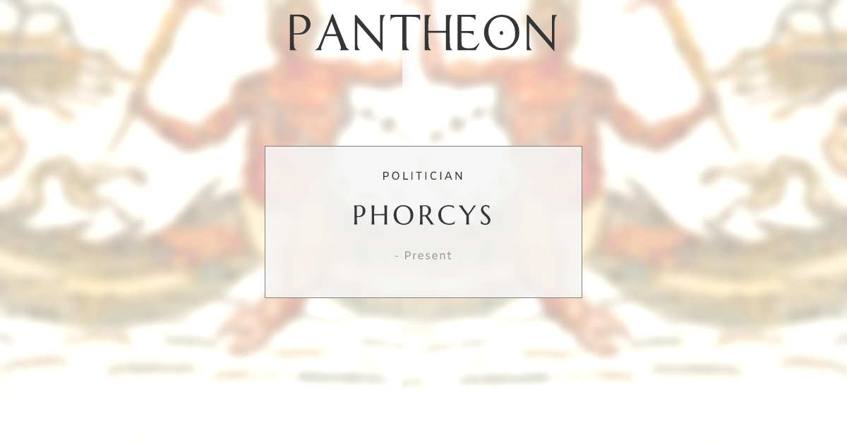 Phorcys Biography | Pantheon