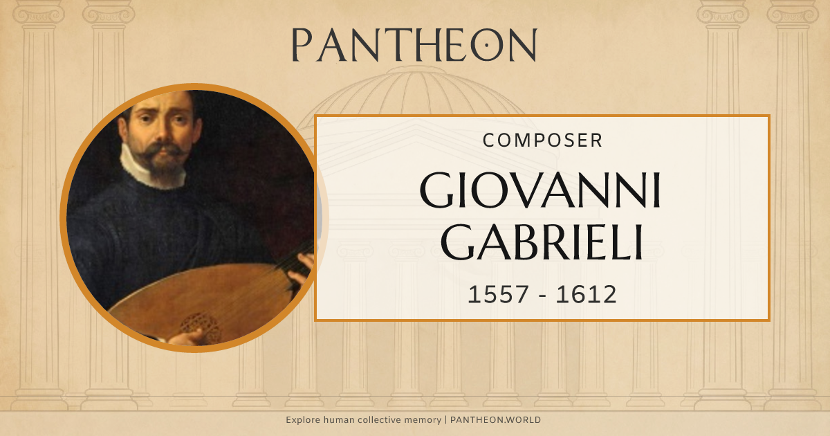 Giovanni Gabrieli Biography | Pantheon