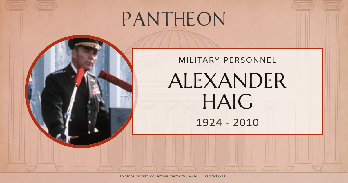 Alexander Haig Biography | Pantheon