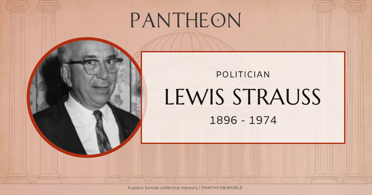 Lewis Strauss Biography | Pantheon