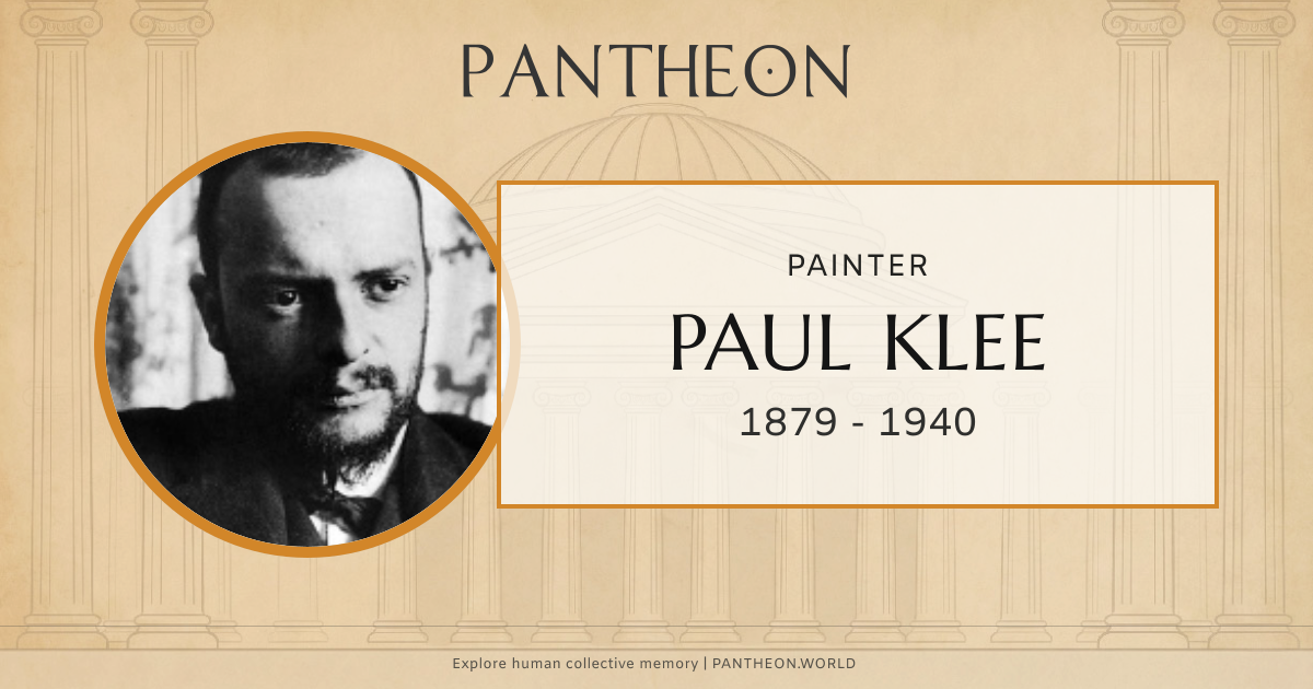 Paul Klee Biography | Pantheon