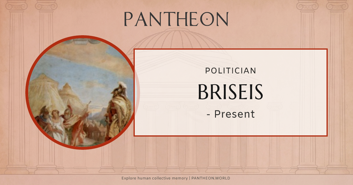 Briseis Biography | Pantheon