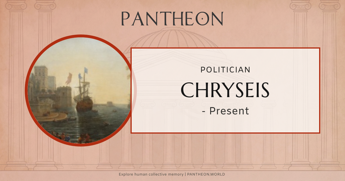 Chryseis Biography | Pantheon