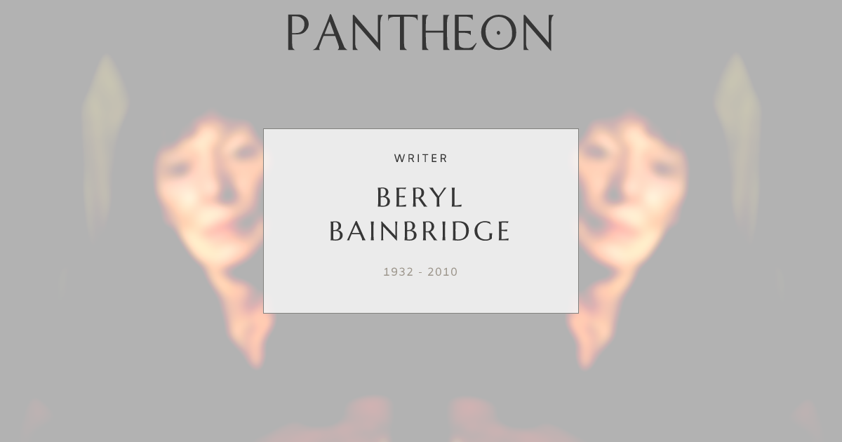 Beryl Bainbridge Biography | Pantheon