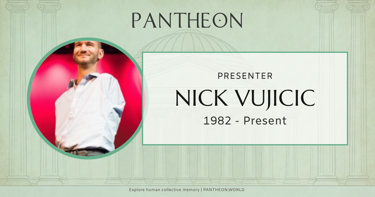 Nick Vujicic Biography | Pantheon