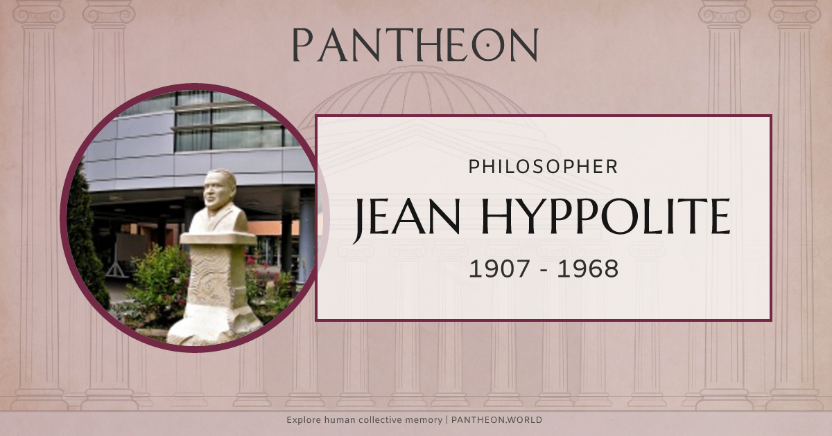 Jean Hyppolite Biography | Pantheon
