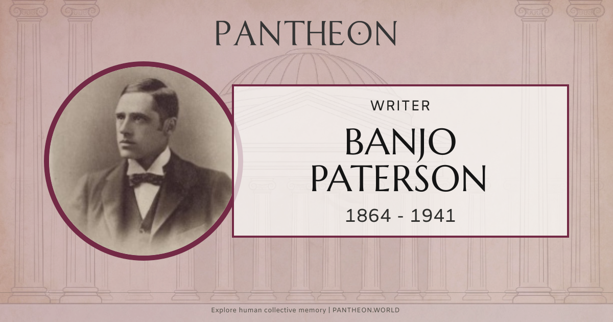 Banjo Paterson Biography | Pantheon