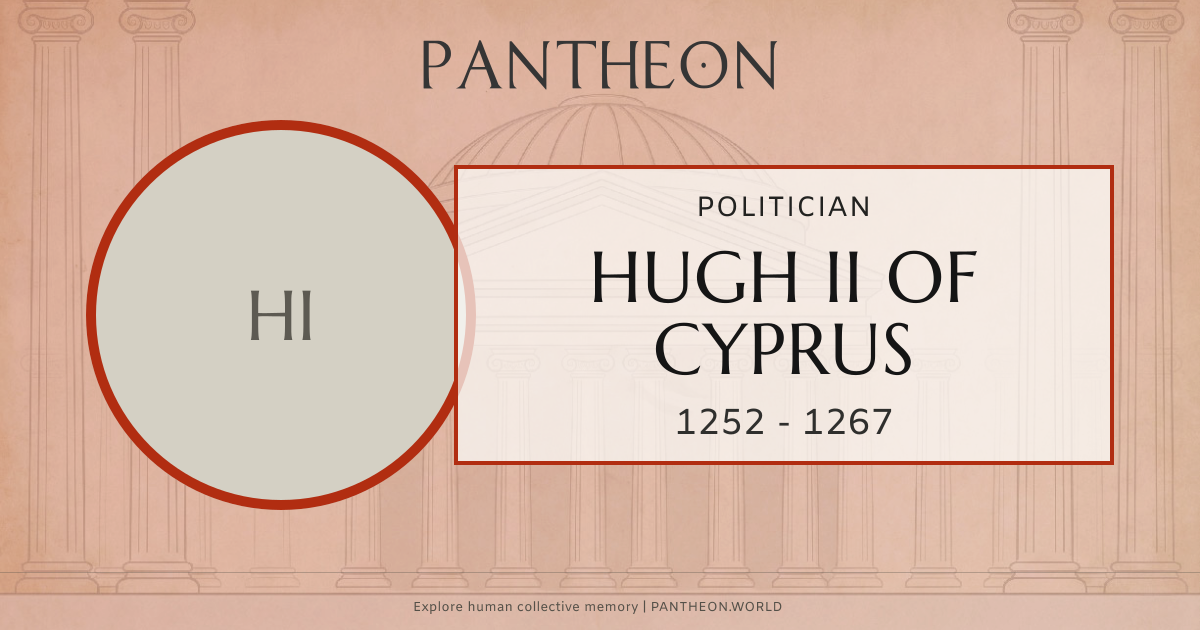 Hugh II of Cyprus Biography | Pantheon