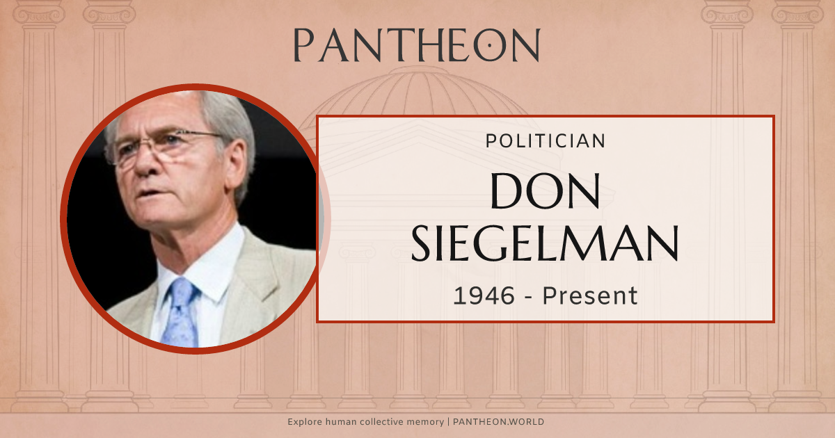 Don Siegelman Biography | Pantheon