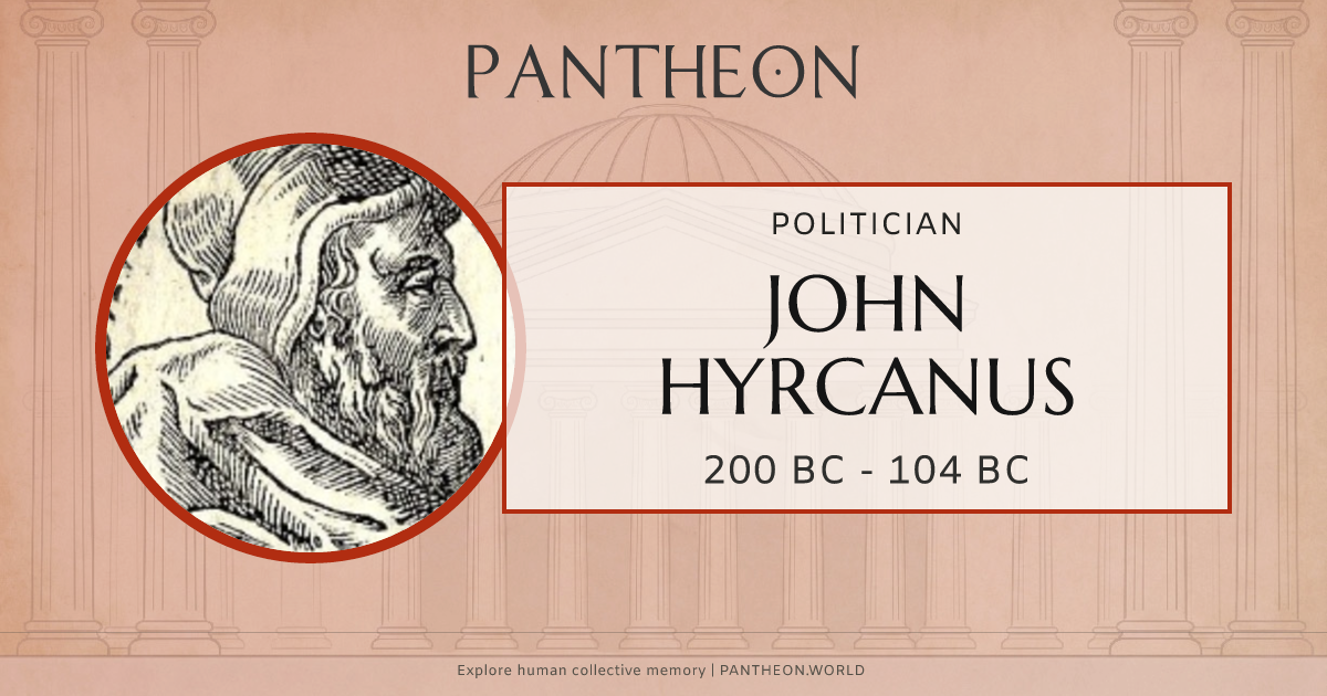 John Hyrcanus Biography | Pantheon