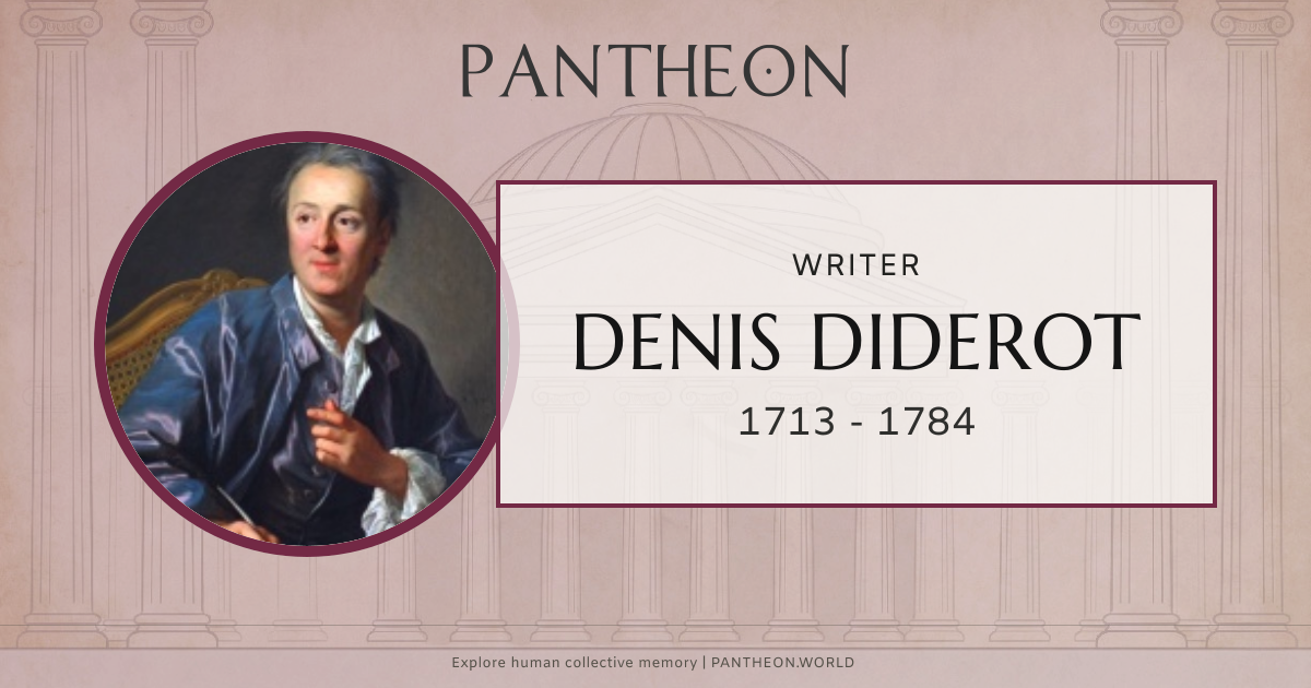 Denis Diderot Biography | Pantheon