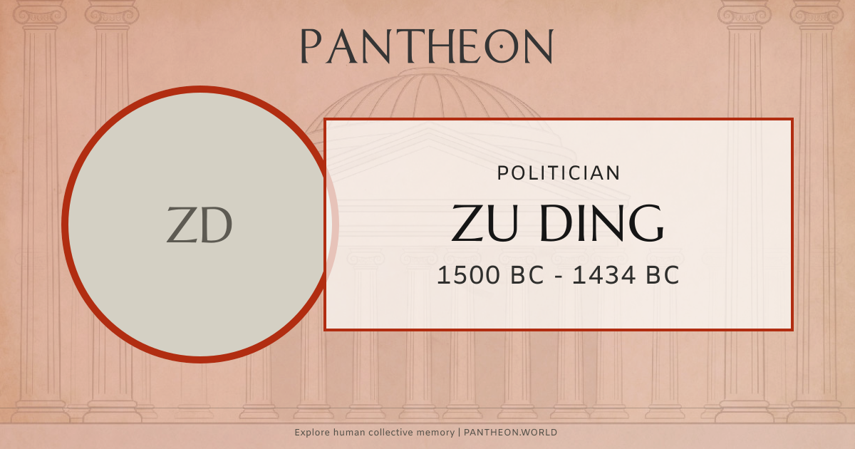 Zu Ding Biography | Pantheon
