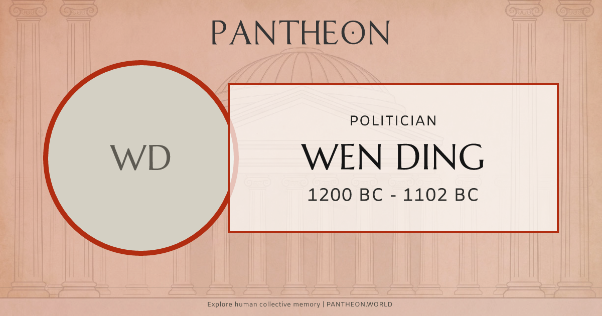 Wen Ding Biography | Pantheon