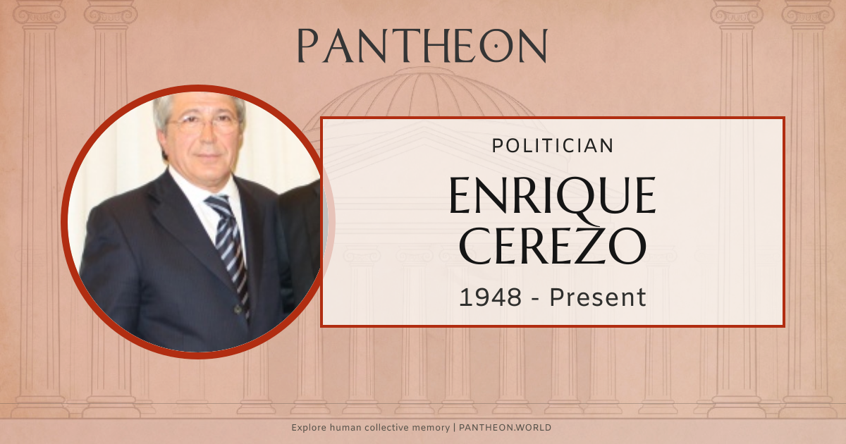 Enrique Cerezo Biography | Pantheon