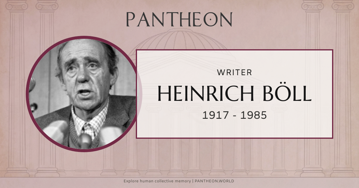 Heinrich Böll Biography | Pantheon
