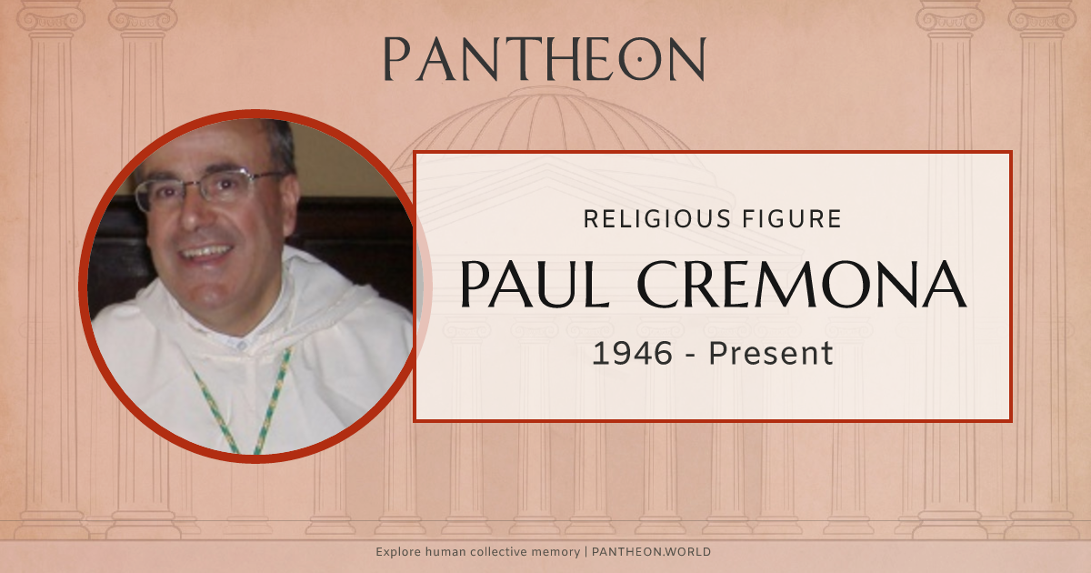 Paul Cremona Biography | Pantheon