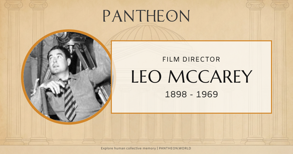 Leo McCarey Biography | Pantheon