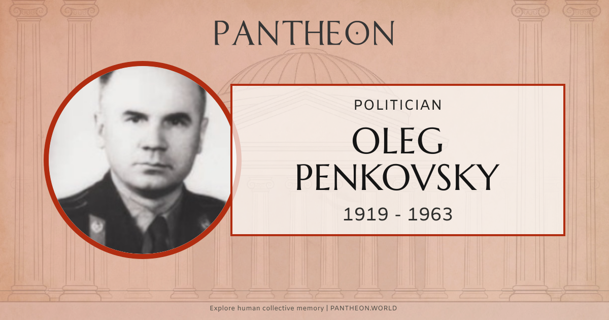 Oleg Penkovsky Biography | Pantheon