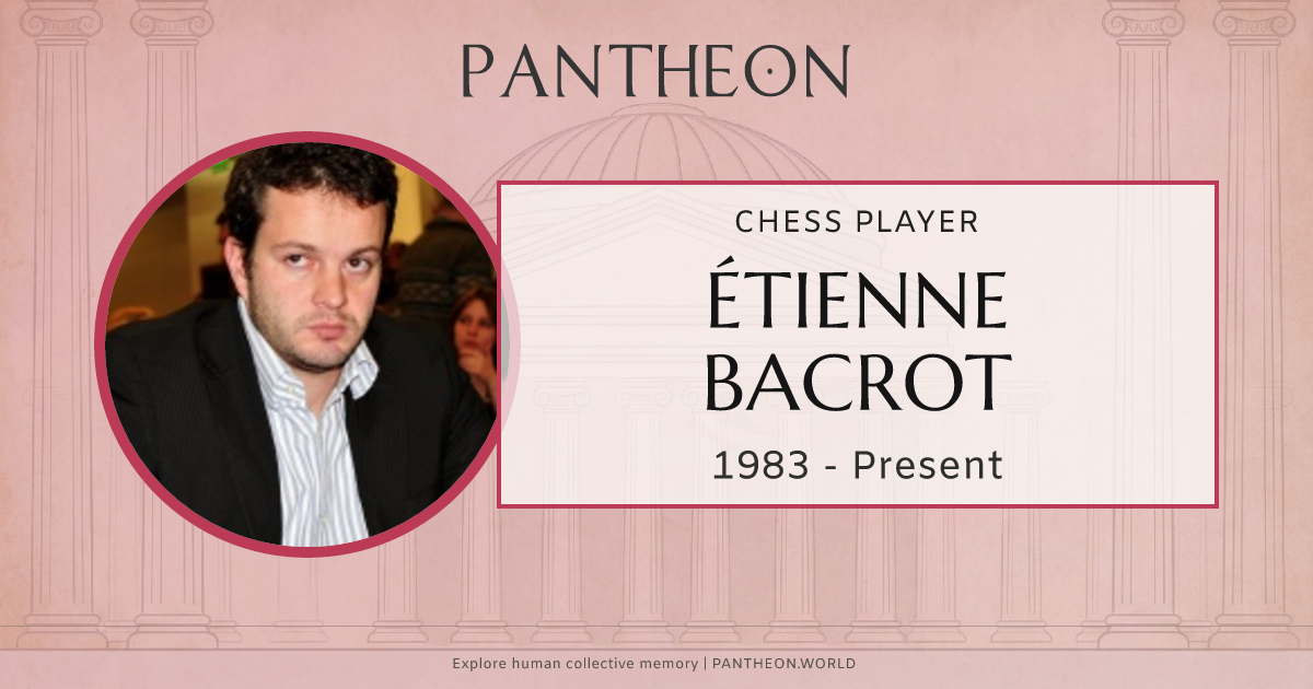Étienne Bacrot Biography | Pantheon